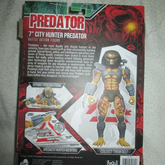 Lanard | Toys | Predator City Hunter Predator Walmart Exclusive Hunter ...